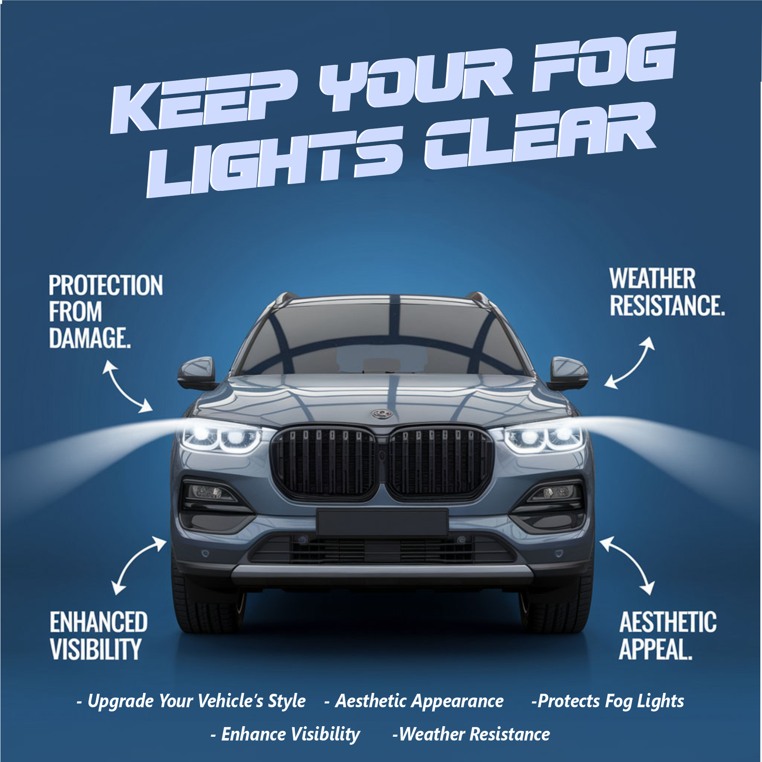 Choose high quality fog lamp cover - Complete guide of fog light cover ...