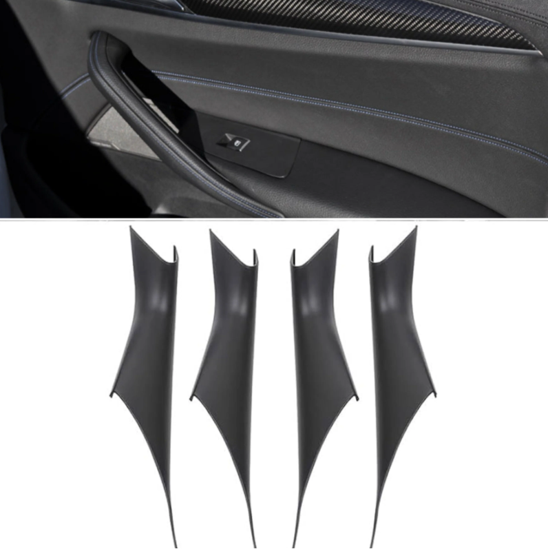 Inner Door Handle Inside Cover Trim Set for BMW 5 Series G30 (2017-202 ...