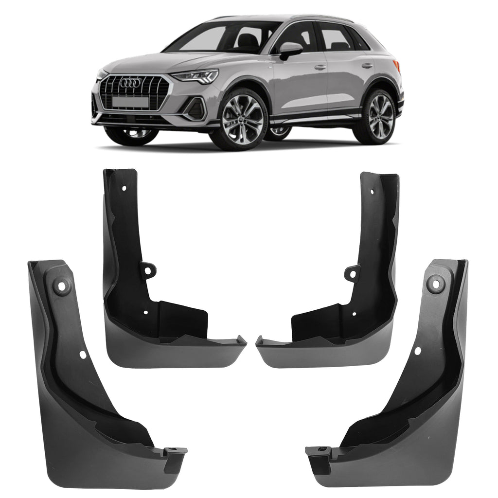 Buy Mud Flaps Set For Audi Q3 F3 SUV (2018-2024) also known as splash ...