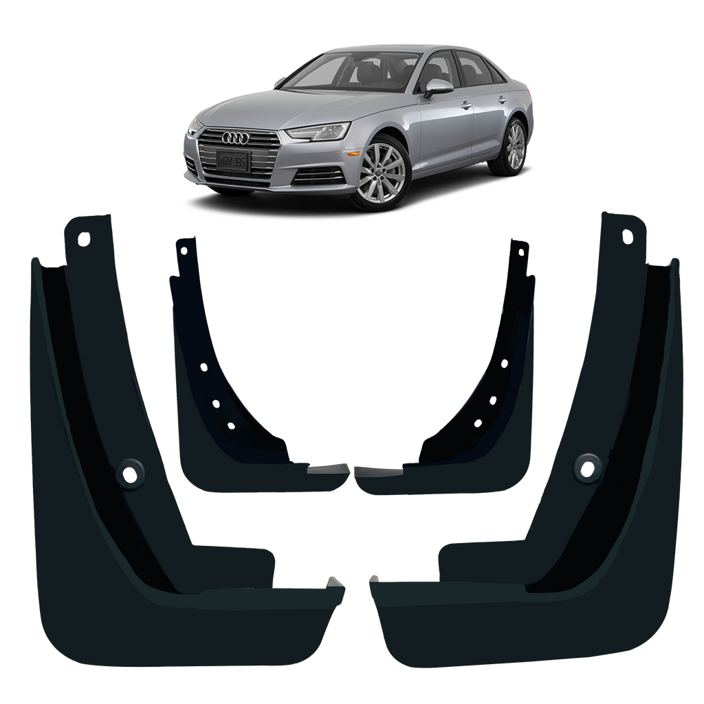 Buy Audi A4 B9 Sedan Mud Flaps (2019-2024) Also known as splash guards ...