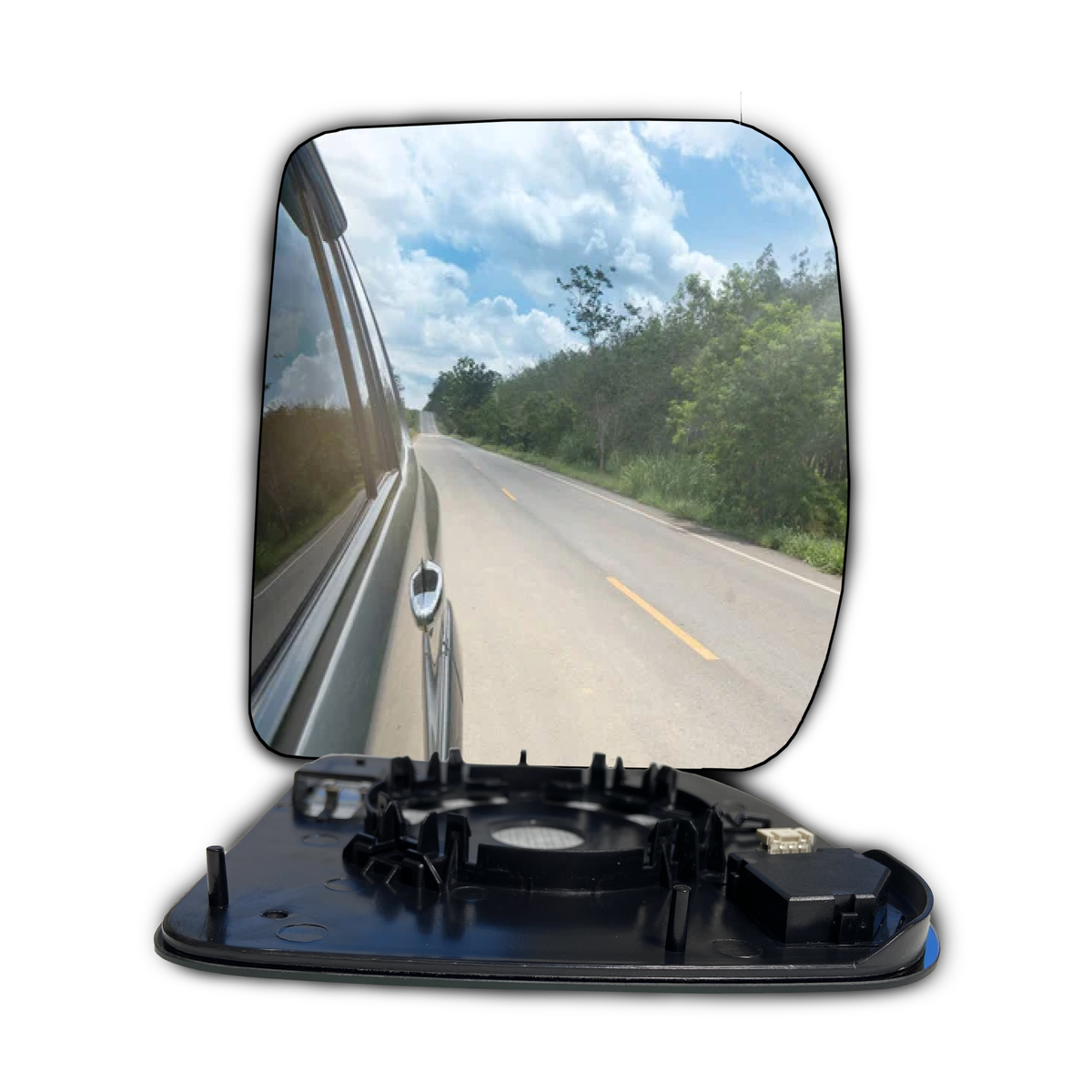 Right (Driver Side) Rear View Mirror Glass For Land Rover Defender (20 ...