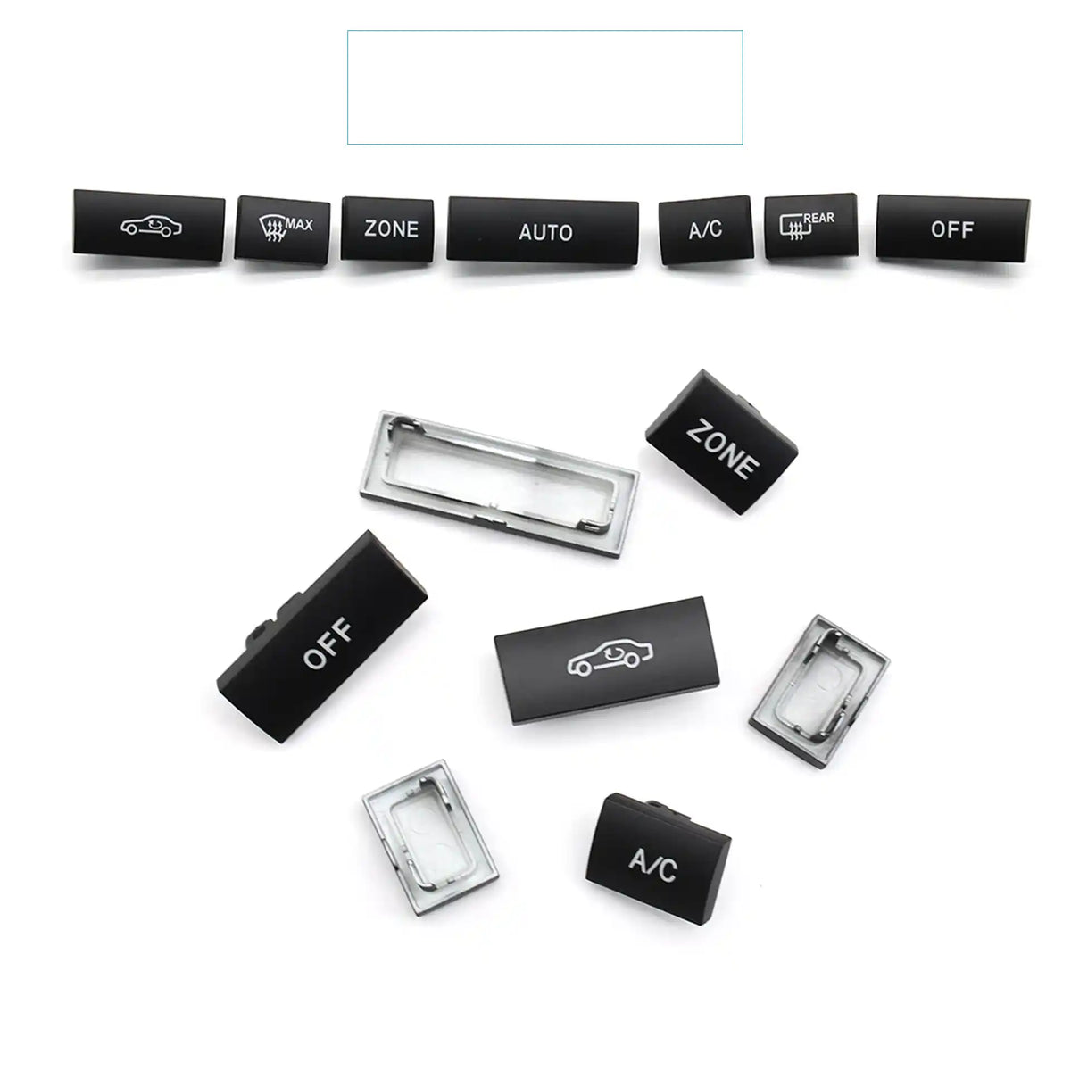 Buy Black Dashboard AC Buttons Mercedes Benz E-Class (2010-2016) Sedan ...