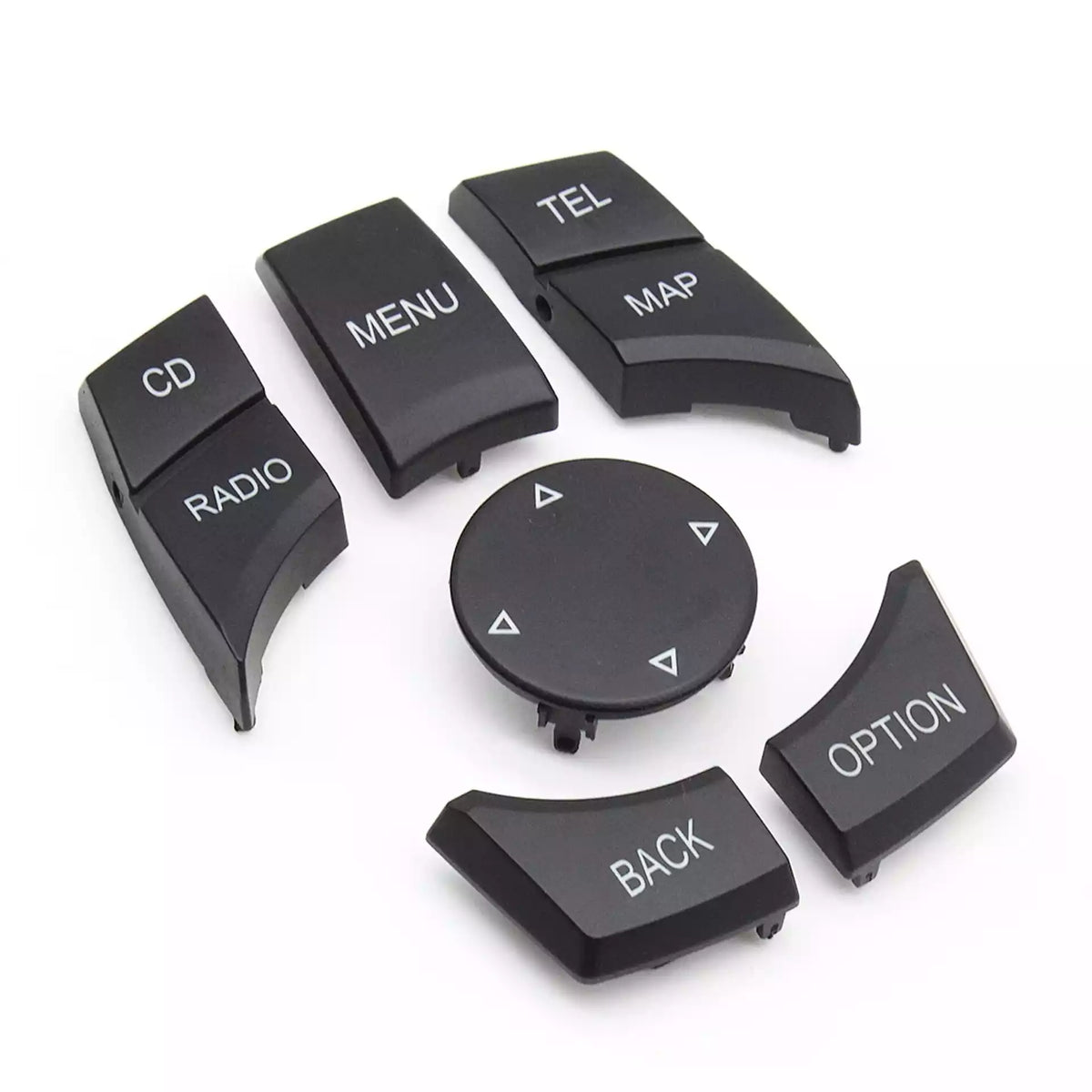 Buy Black CIC Multimedia Buttons for BMW 5 Series F10 Sedan (2010-2017 ...