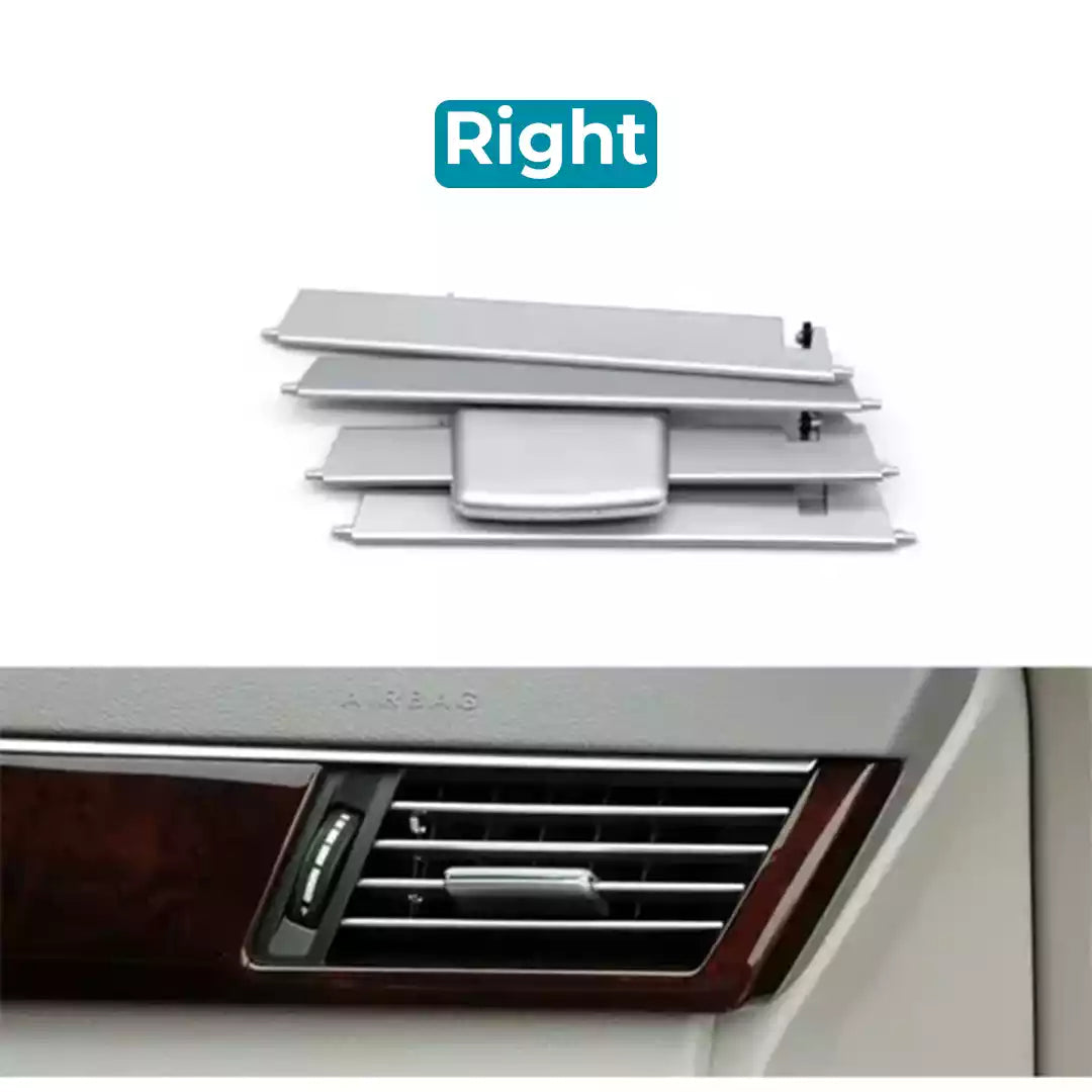 Buy Silver Front Right AC Vent Grille Repair Kit For Mercedes Benz E ...