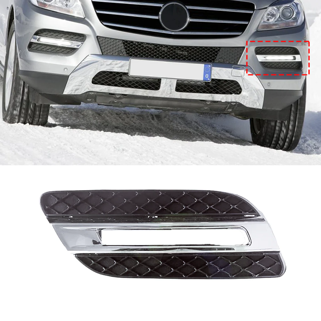 Buy Front Left Fog Lamp Cover for Mercedes Benz M Class W166 SUV (2011 ...