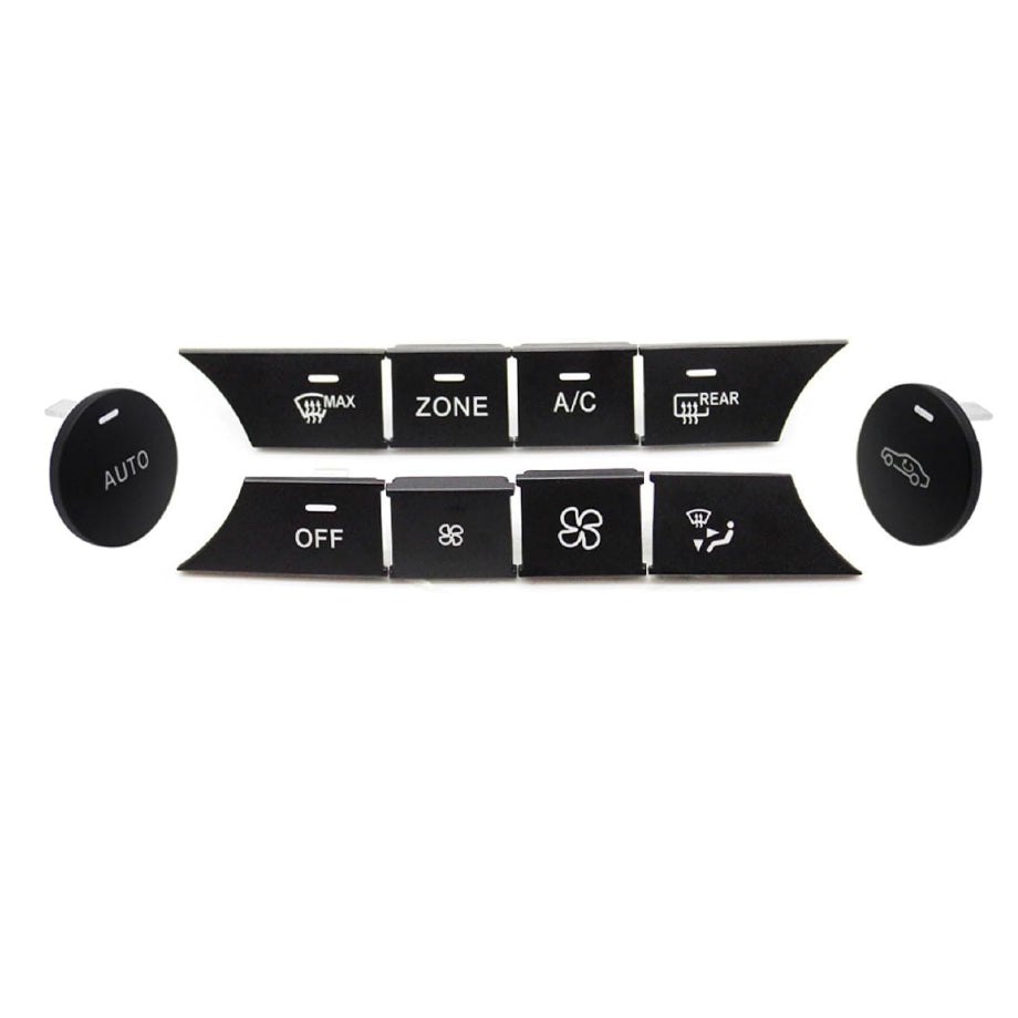 Buy Black Dashboard AC Buttons Set Mercedes Benz ML-Class (2012-2015 ...