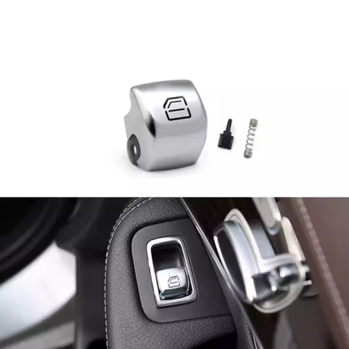 Buy Mercedes Benz C-Class W205 Sedan (2015-2021) Chrome W205 Passenger ...