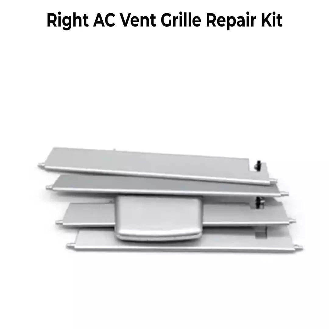 Buy Silver Front Right AC Vent Grille Repair Kit For Mercedes Benz E ...